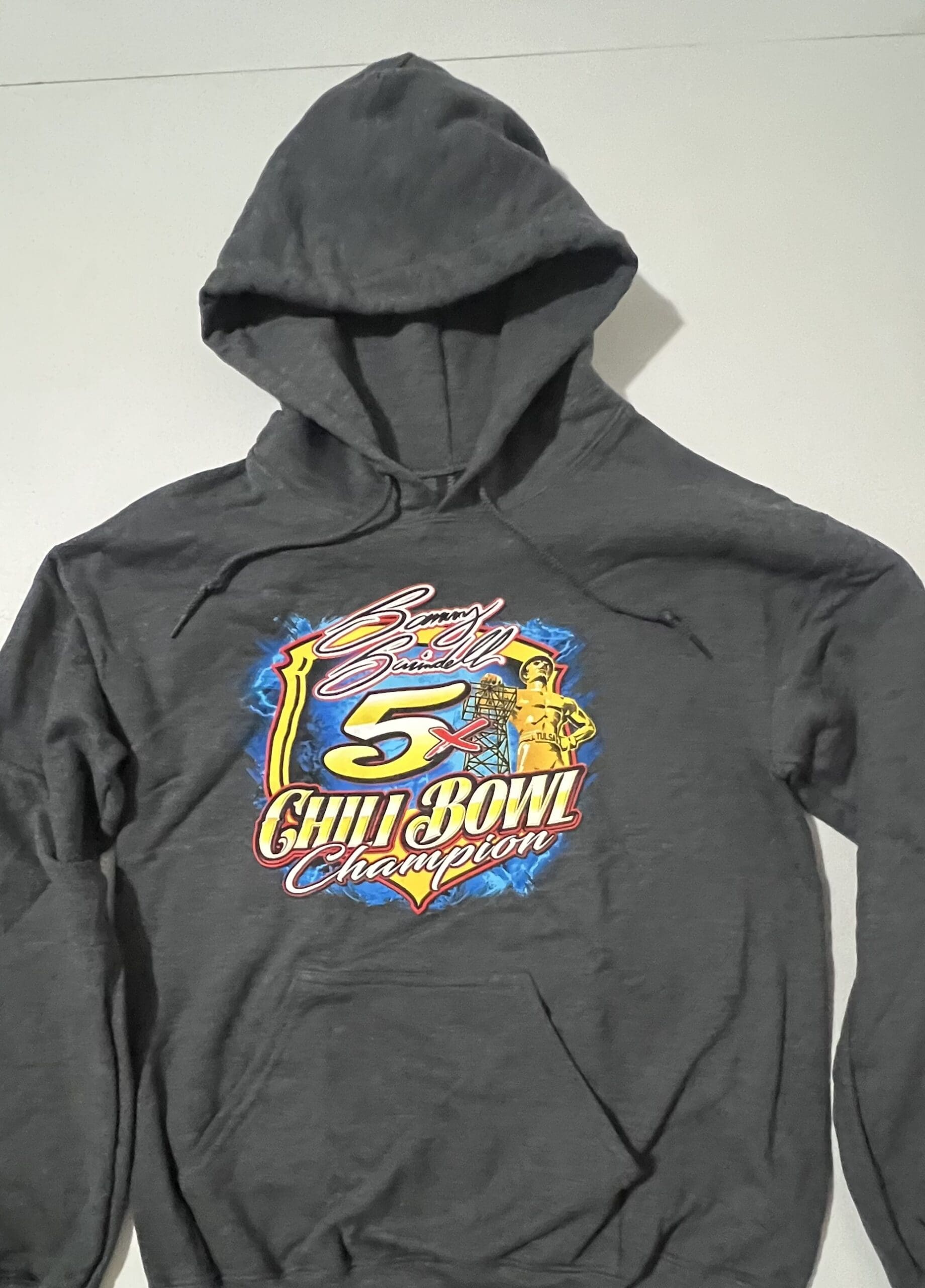 Chili Bowl 2025 Grey Hoodie | Sammy Swindell Racing